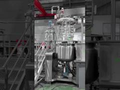 Industrial Syrup Making Machine Stainless Steel Heating Mixer Tank For Liquid Soap