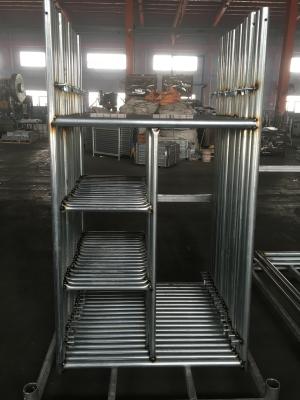 China Q195 / Tipo quadro de Q235/Q345 H do andaime com Pin transversal da cinta e da junção à venda