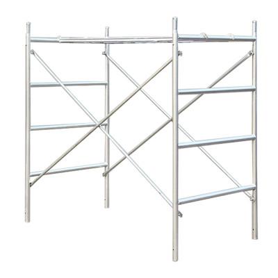 China Andaime pre galvanizado, um andaime do quadro para o material de construção à venda