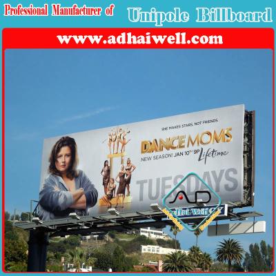 China Double Side Advertising Hoardings Structure Billboard Display for sale