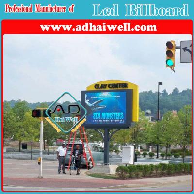China Fashion Outdoor SMD DIP P10 LED Digital Sign Billboards for sale