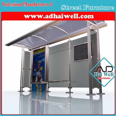 China Public Bus Station Bus Shelter for sale