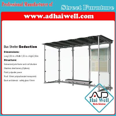 China Bus Stop Station Advertising Panel for sale