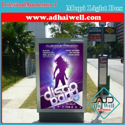 China China Bus Stop Lateral Scrolling Light Box for sale