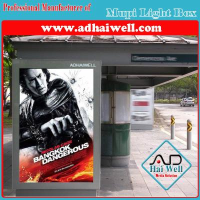China Bus Stop Lateral Scrolling Light Box for sale for sale