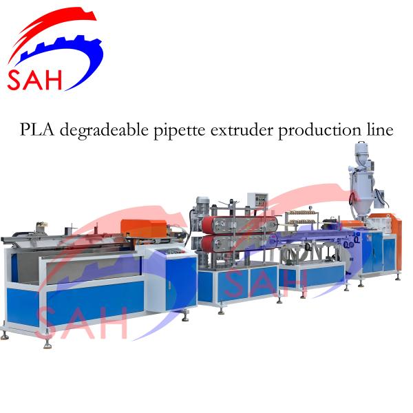 Quality PLA Degradable Pipette Extruder Production Line for sale