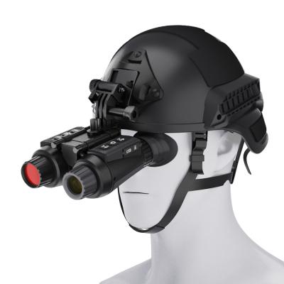 Cina NV8300 Occhiali di visione notturna montati in testa per adulti, binocolo di visione notturna digitale 3D visivo 4K con cintura per la testa e scheda di memoria da 32 GB, 7 velocità a infrarossi, zoom digitale 8X in vendita