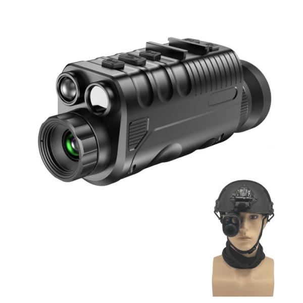Quality HONDIGI NVG07S Series Head-Mounted Night Vision Goggles with 4K Video Resolution and Convertible Monocular/Binocular Design Featuring Dual Infrared Wavelengths for sale