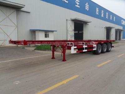 China Skeleton Container Semi-trailer for sale