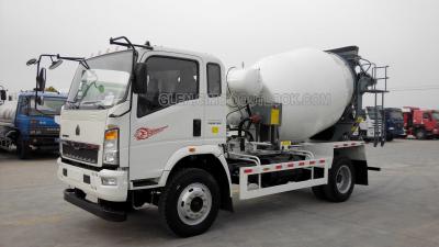 China HOWO Light Mixer Trucks for sale
