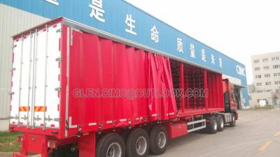 China Curtain Side Trailers for sale