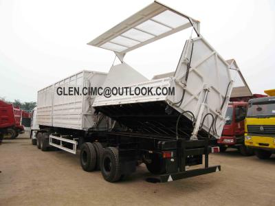 China Gullwing Tipper Semi-trailer for sale