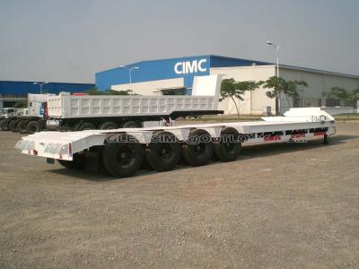 China Low-bed Semi-trailer for sale