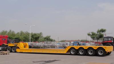 China Low-bed Semi-trailer for sale