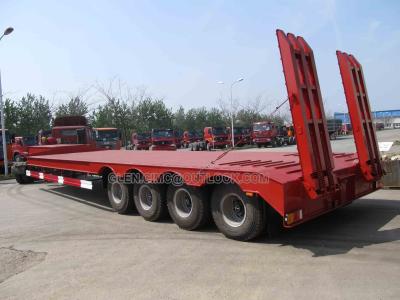 China Low-bed Semi-trailer for sale