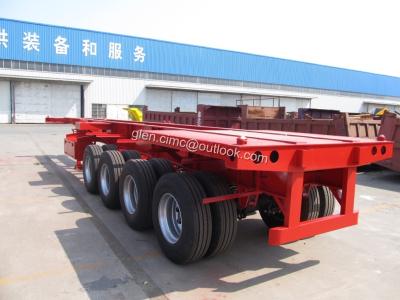 China 4-Axles Skeleton Container Semi-trailer for sale