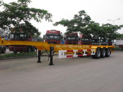 China 53ft Skeleton Container Semi-trailer for sale