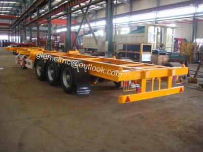 China Gooseneck Container Semi-trailer-40ft for sale