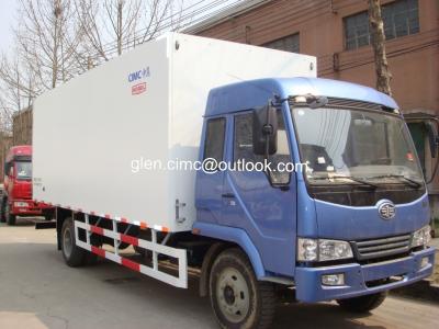 China FAW Insulated Trucks for sale