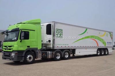 China Refrigerated Semi-trailer, Reefer Trailers, Reefer Vans, Vans Trailers, 3-Axles Refrigerated Trailer for sale