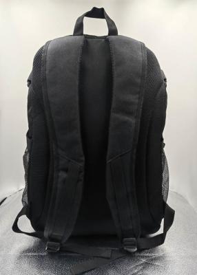China Large Capacity Custom Football Backpack , Black Soccer Backpack With Shoe Compartment for sale