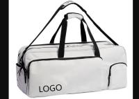 China Customizable Oxford Badminton Shoulder Bag 70x30x28cm Large Capacity Sports Racket Bag for sale