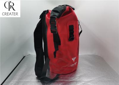 China Waterproof Dry Bag Backpack 30L Red Large Insulated Thermal Bag for sale