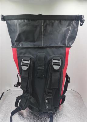 China Waterproof Dry Bag Backpack 30L Red Large Insulated Thermal Bag for sale