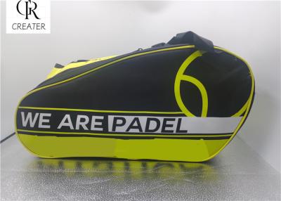 China Classical Simple Padel Racket Bag Tennis 600D For One Racket for sale