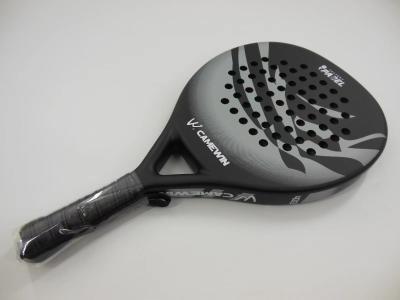 China Ronde padel tennis racket 50% koolstof 38 mm Sport accessoires op maat Te koop