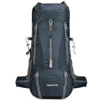 China Customized Lightweight Hiking Backpack 31x20x54cm Water Resistant 600D PVC Coating for sale