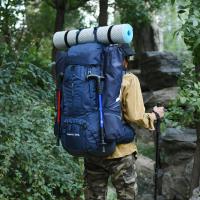 China Internal Frame Featherweight Walking Knapsack 8.86x12.99x23.62in Reflective Printing for sale