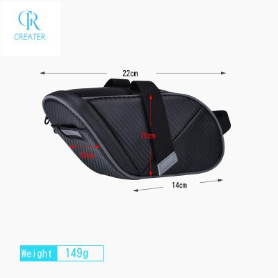 Cina Sport all'aria aperta Biciclistica Bicycle Tail Storage Bags Oem Biciclistica Saddle Bag Impermeabile in vendita