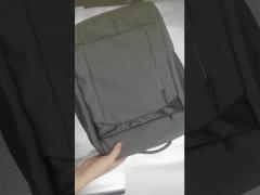 Slimme USB-laptoprugzak Aangepast logo 20L-39L Zwart / grijs voor heren