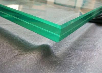 China Flat / Curve Shape Laminated Float Glass , Coloured Laminated Glass For Bus Station for sale