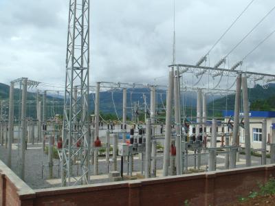 China CZ-Electric Steel Framed Buildings Power Steel Structure Stable  Distribution Transformer  Substation for sale