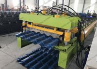 China 7000kg IBR Roofing Roll Forming Machine 380V 15KW for Steel Roof Tiles for sale