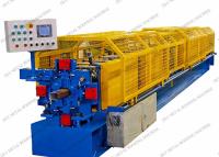 China PLC Downspout Pipe Roll Forming Machine 380V 3kw Downpipe Profiling Line for sale