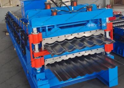 Cina Hydraulic Cutting Siemens Double Layer Forming Machine H400 15t Metal Roofing Roll in vendita