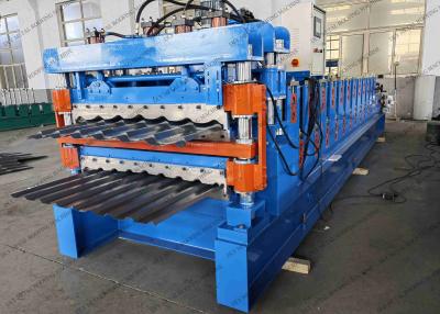 Cina 0.3mm Cr12 Double Layer Forming Machine Hydraulic Cutting in vendita