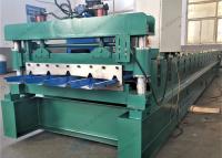 China 1250mm Trapezoidal Sheet Roll Forming Machine 80mm Shaft 24 Stations 380V 50Hz for sale