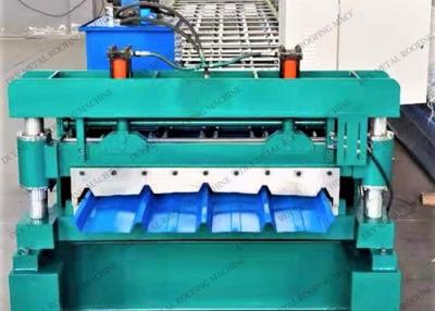 China rollo trapezoidal de 1250m m que forma la hoja de acero de la máquina 7.8T que hace el equipo en venta