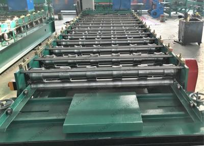 China Cr12 Trapezoidal Standing Seam Roof Panel Roll Forming Machine 1.25m for sale