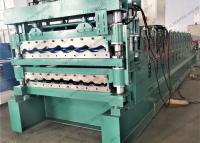 China Double Layer Roll Forming Machine 5.5KW PLC Metal Roofing Sheet Former for sale