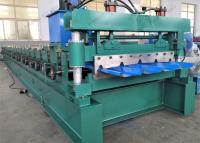 China Automatic 80mm Trapezoidal Roll Forming Machine 380V 50HZ Glazed Tile Making for sale