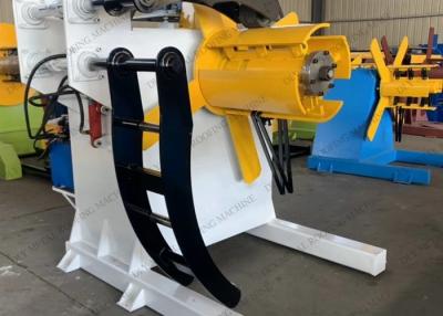 Cina La macchina idraulica 3KW di Decoiler del metallo 5T arrotola il controllo automatico di Decoiler in vendita