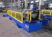 China 480V PLC Ridge Cap Forming Machine 14 Stations Roll Forming Equipment 38m/min for sale