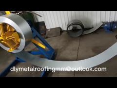 Ppgi 380v Sheet Metal Roll Forming Machine Plc Automatic Control