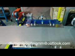 Plc Glazed Tile Roll Forming Machine Automatic 380v