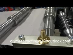 1250mm Double Layer Machine 18m Metal Roofing Sheet Forming Equipment